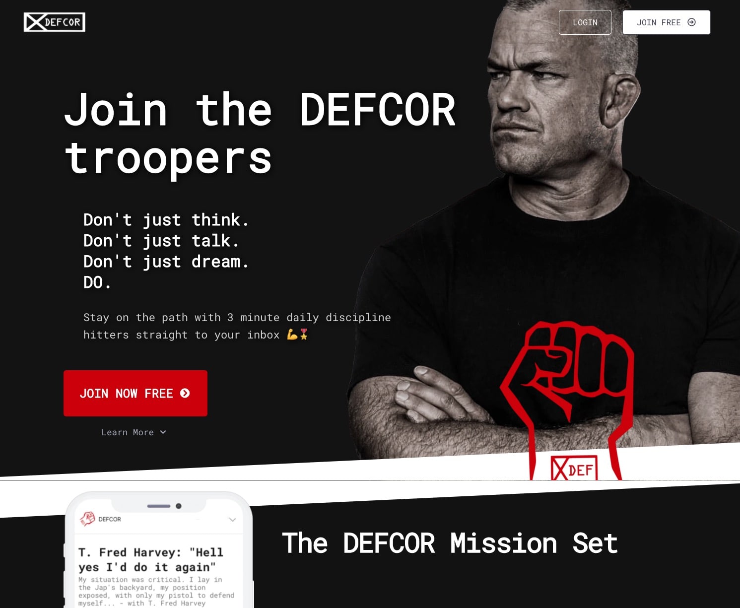 Hardcore Daily Discipline + More | DEFCOR